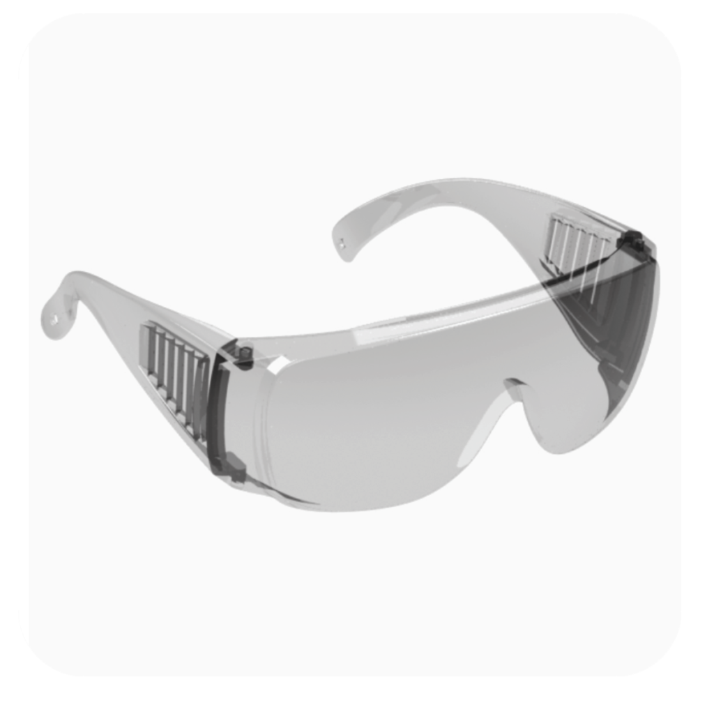 Óculos de Proteção com Lente Incolor - Linha Completa! 5%OFF