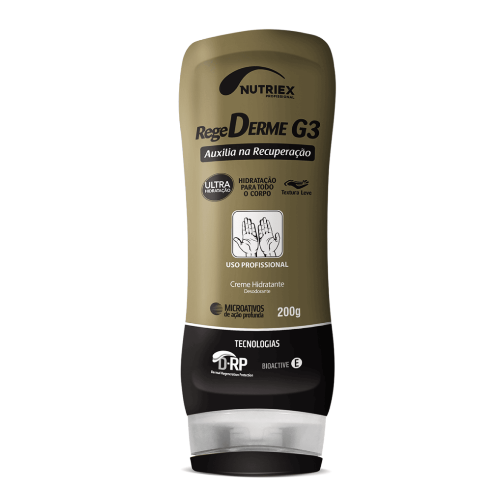 Creme Hidratante Profissional RegeDerme G3 200g Nutriex